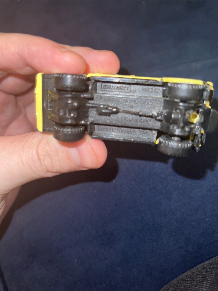 Rare 2006 Mattel Matchbox Yellow Desert Thunder V16 / Madagascar ...