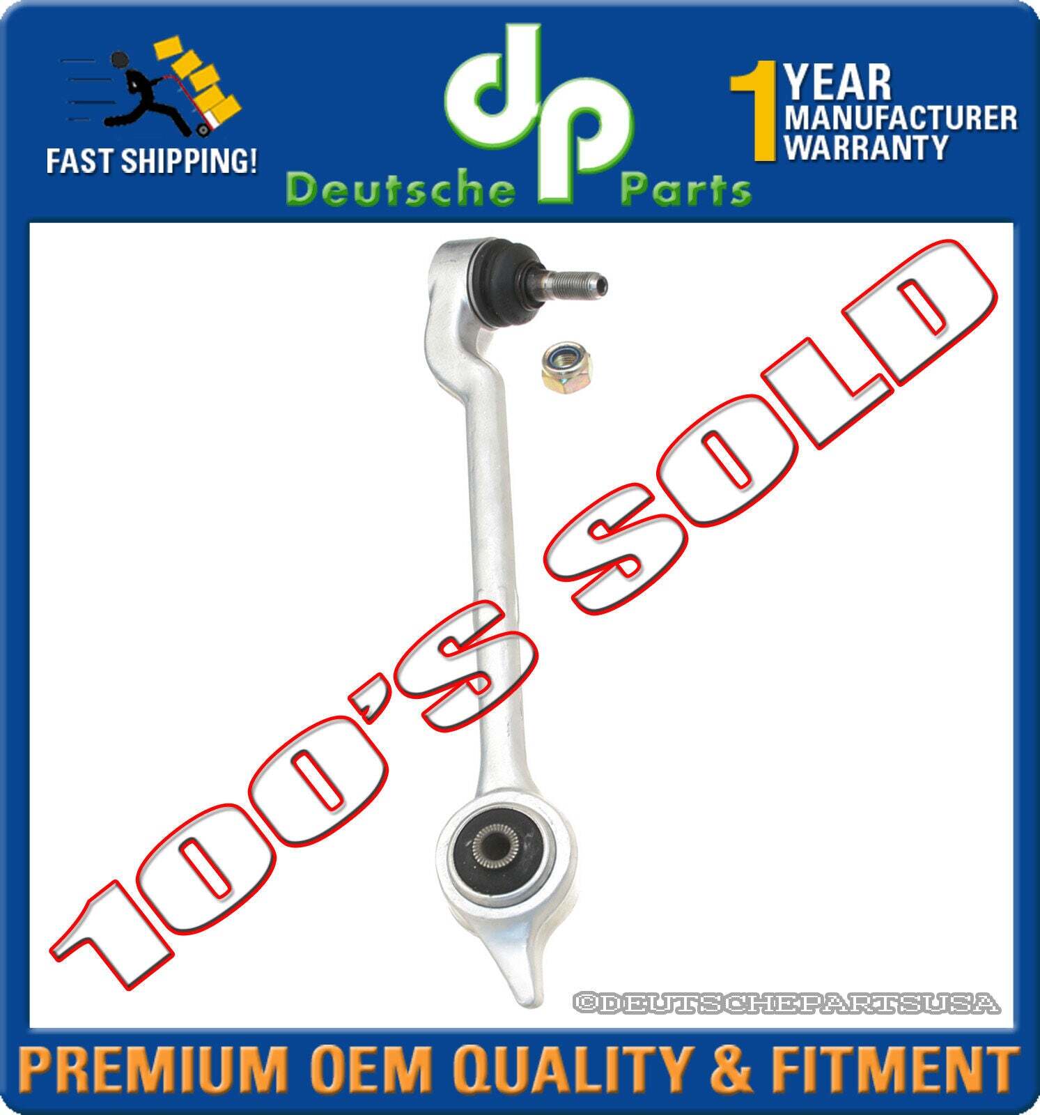 FRONT LEFT LOWER CONTROL ARM ARMS for BMW E39 525i 530i 528i 31 12 1 ...