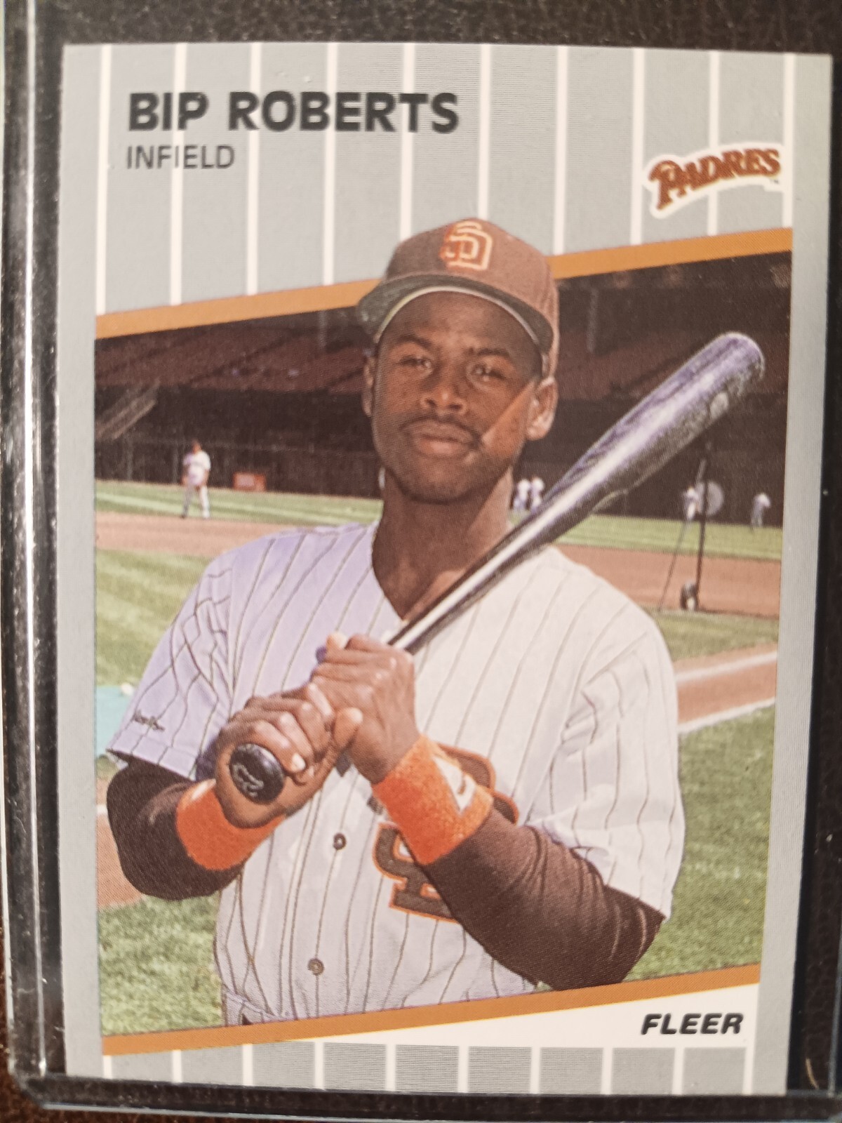 BIP ROBERTS PADRES 1989 FLEER UPDATE BASEBALL CARD #U-126 | eBay