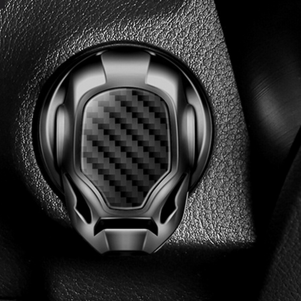 Universal Car Engine Start Stop Push Button Switch Trim Cover Cap ...