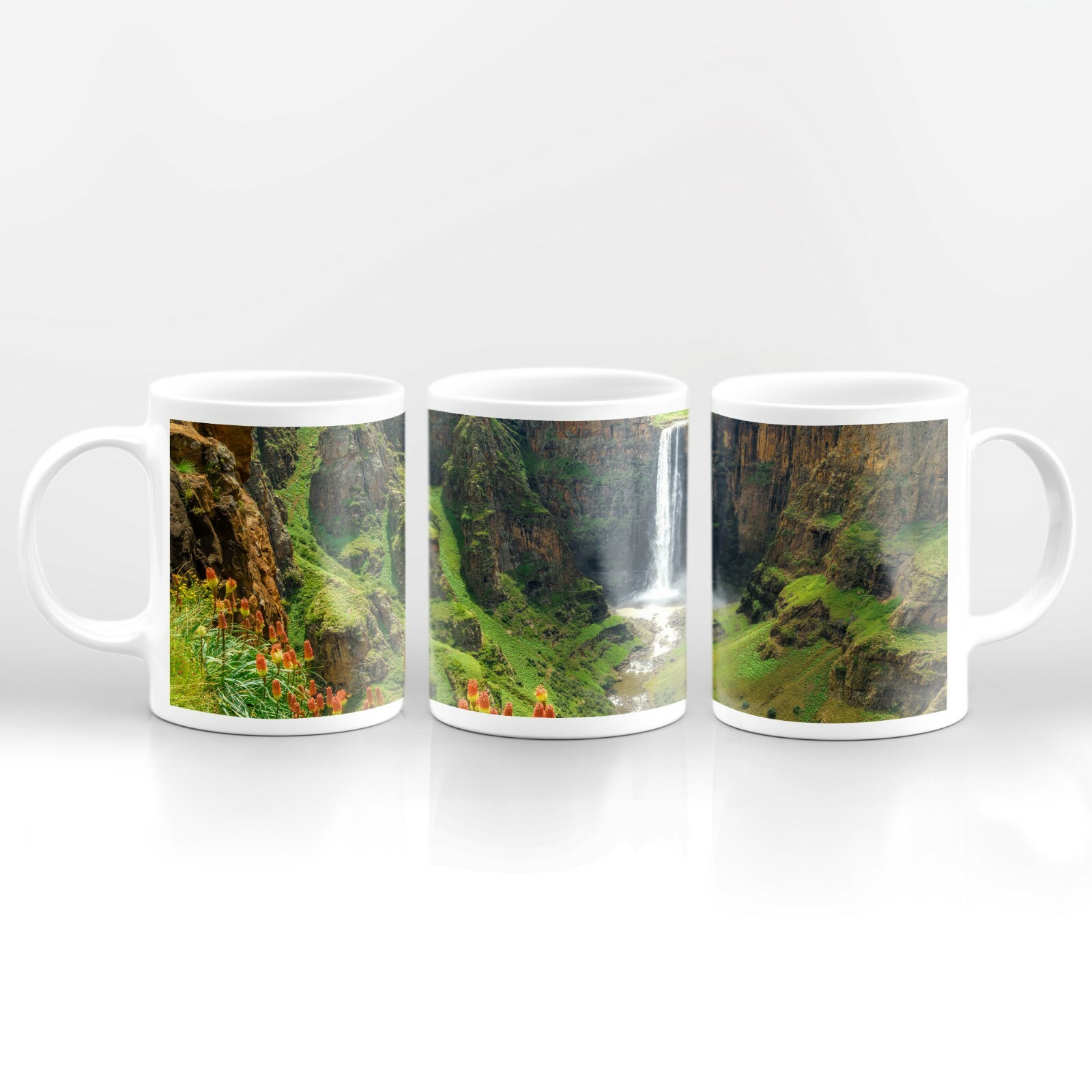 Maletsunyane Lesotho - Drinks Mug Cup Kitchen Birthday Office Fun Gift ...