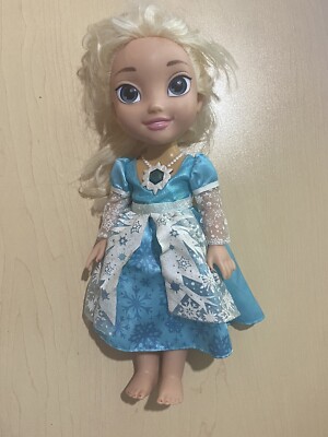 Disney Frozen Elsa Singing Light Up Doll 13 inch Blue Dress by Jaaks ...