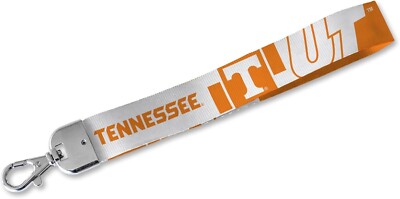 Tennessee Volunteers Wristlet Lanyard Key Chain 1" width with Clasp USA ...