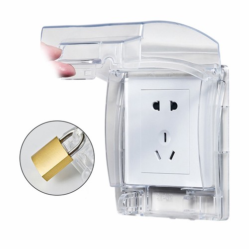 Waterproof Lockable Electrical Outlet Box for Kitchen and Bathroom ...