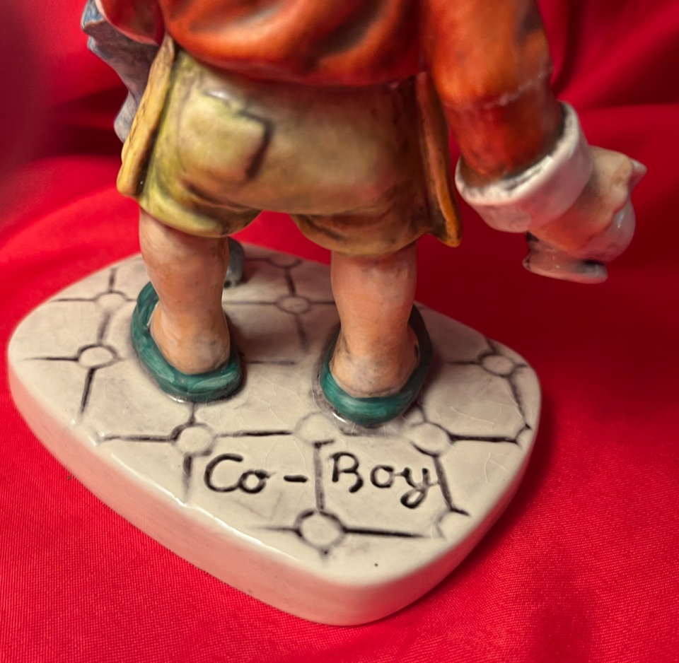 GOEBEL Co-Boy Gnome Figurine Plum Pastry Chef Baker Cake Well 506 1970 ...