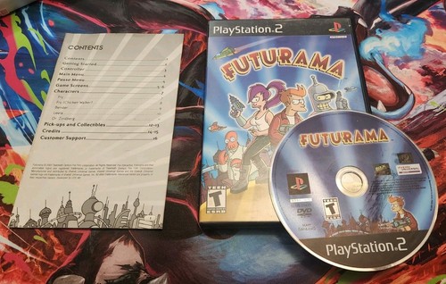 Futurama The Video Game 2003-PS2 BAD MANUAL | eBay