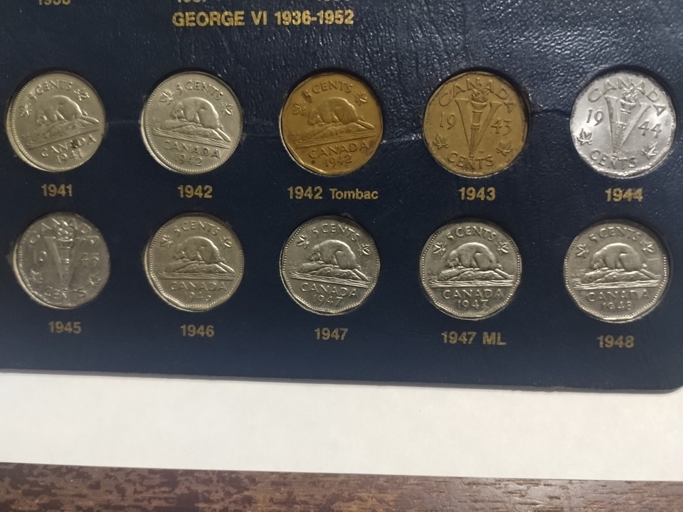 1922 2000 CANADA CANADIAN NICKEL SET 78 COINS COLLECTION LOT GROUP LOT3 ...