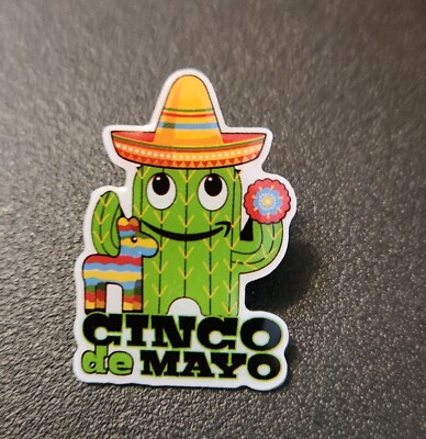 Cinco De Mayo Amazon Peccy Pins | eBay