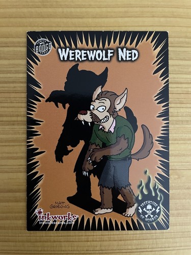 The Simpsons Mania 2001 Inkworks #45 Werewolf Ned | eBay