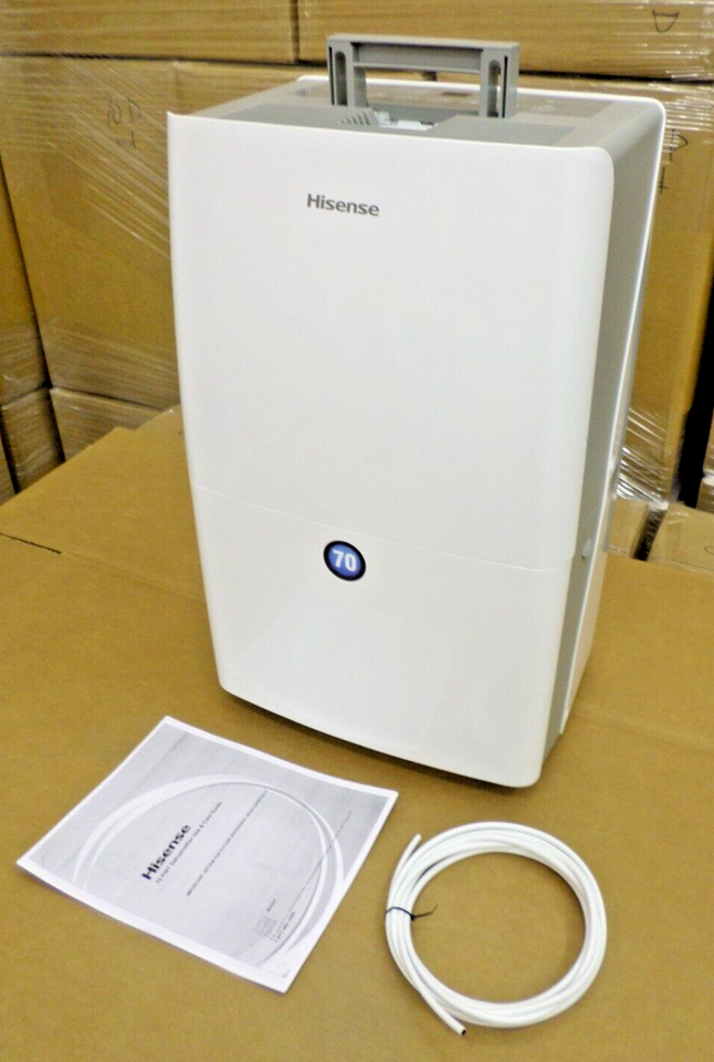 Hisense 70 PT Pint with Built-In PUMP Energy Star Dehumidifier Like ...