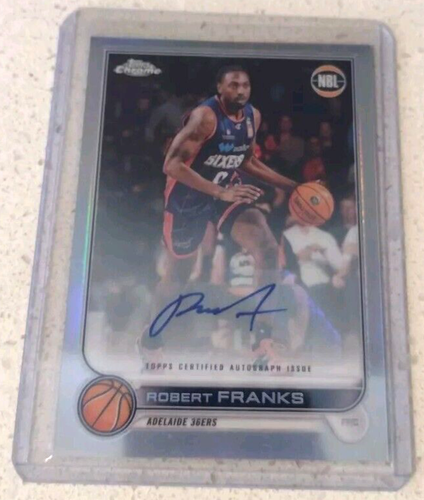 2022-23 Topps Chrome NBL Robert Franks Autograph Refractor #4 Adelaide ...