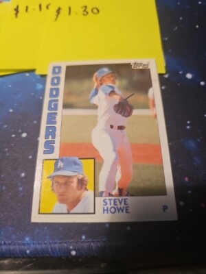 1984 Topps Baseball - #425 Steve Howe Dodgers NM | eBay