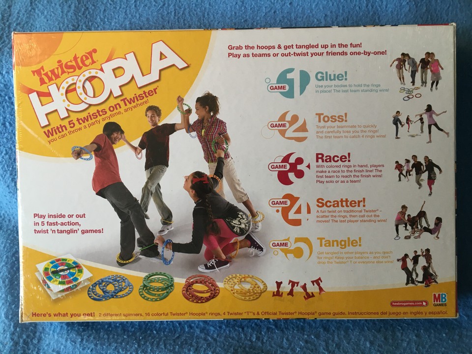 TWISTER HOOPLA Board Game Hasbro 2009 NEW Sealed | eBay