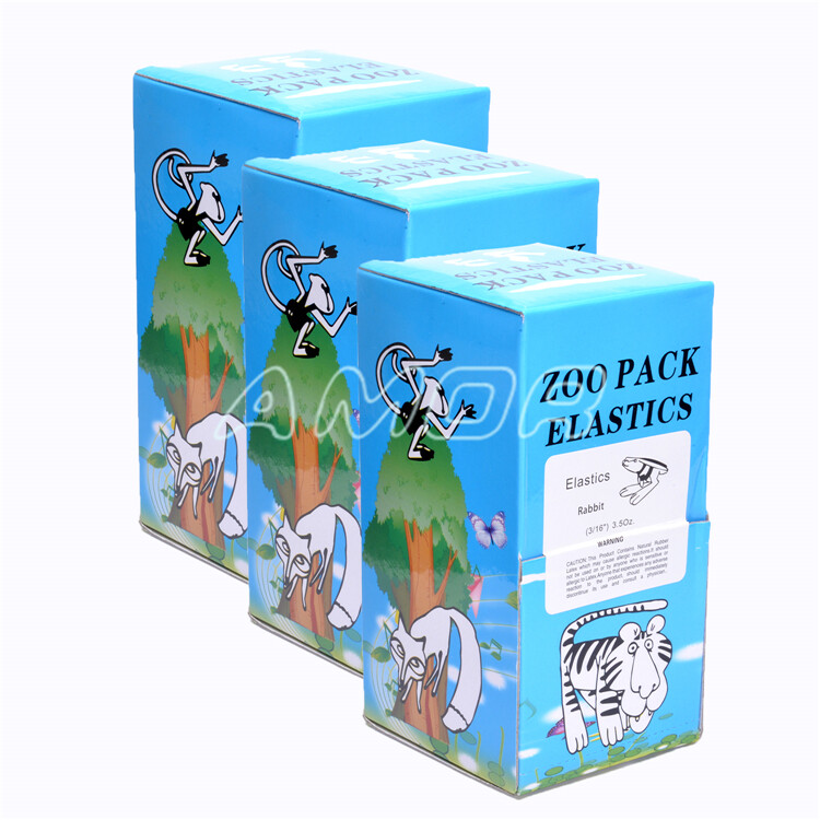 5000x 3.5OZ Zoo Pack Dental Elastics Latex for Braces Orthodontic ...