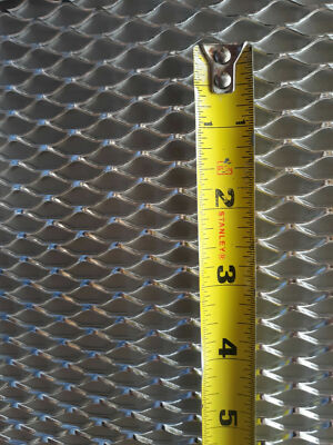 Chrome Grille Mesh Sheets
