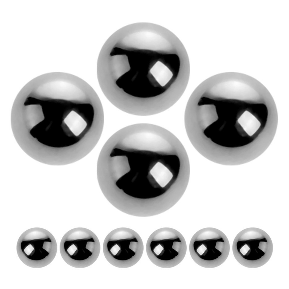 20pcs Nail Polish Stirring Agitator Balls Steel Mixing Balls Paint ...
