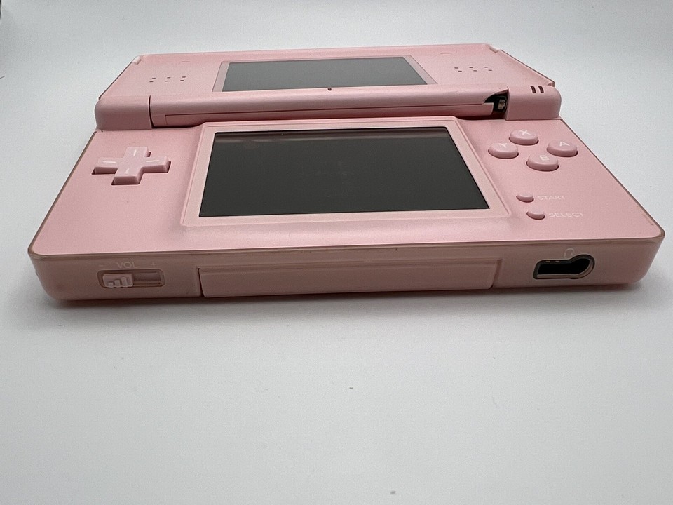 Nintendo DS Lite Handheld Console USG-001 Metallic Rose Broken Hinge | eBay