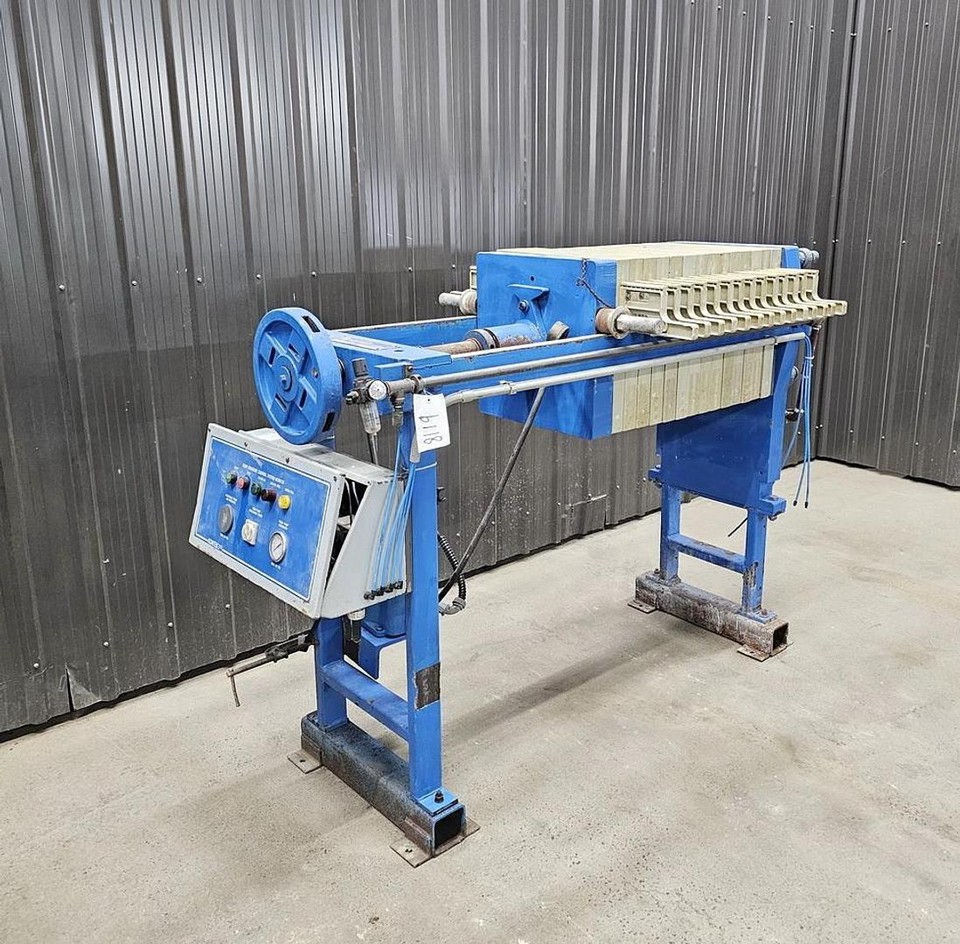 Perrin Filter Press, Recessed Plate, Gasketed, 470 Mm X 470 Mm | eBay