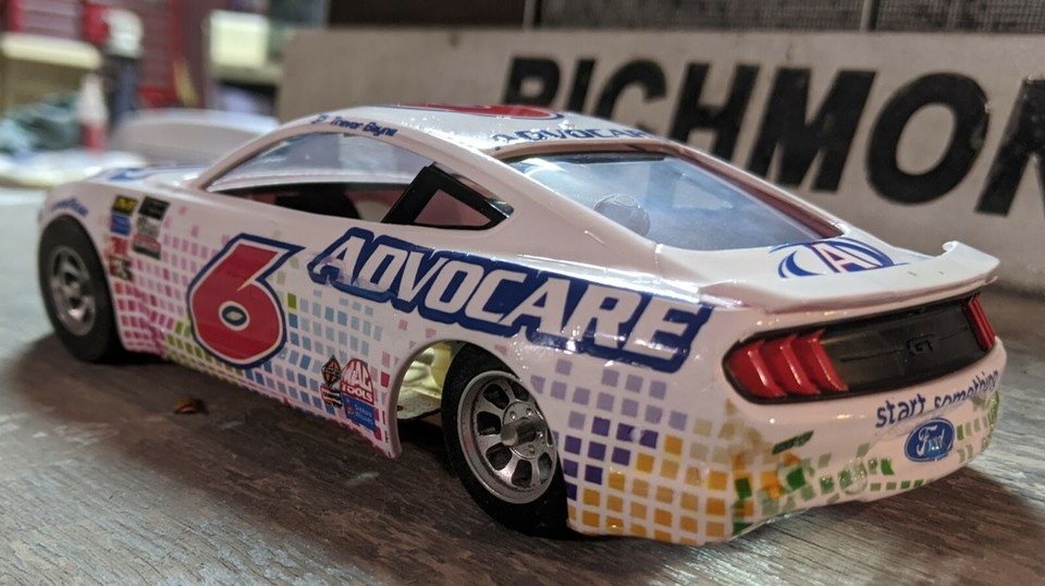 #6 Trevor Bayne ADVOCARE Ford Roush Racing 1/24th - 1/25th Scale Decals ...