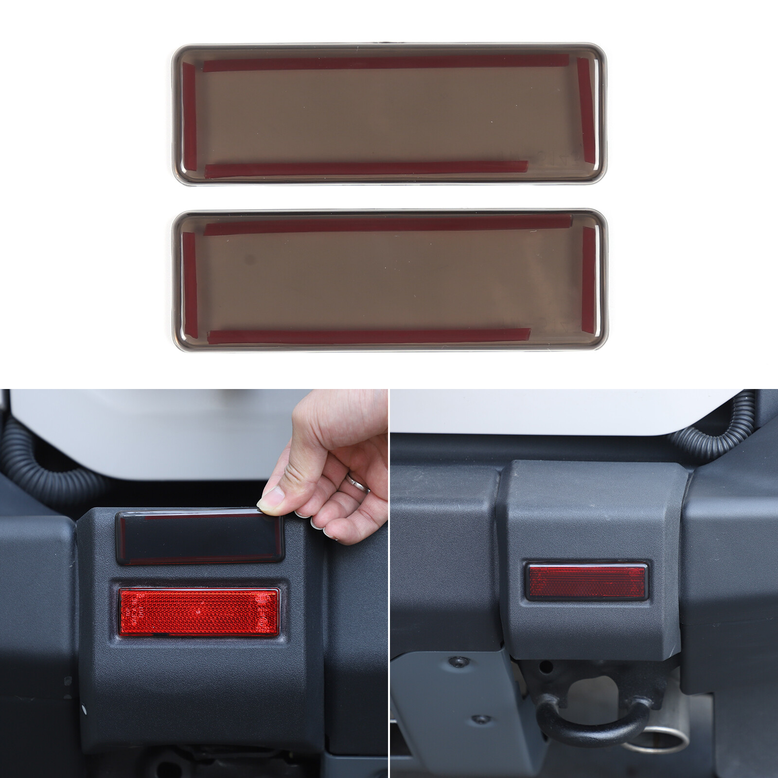 ABS Rear Fog Light Trim Cover Blackened Cover Fog Lamp For Ineos ...