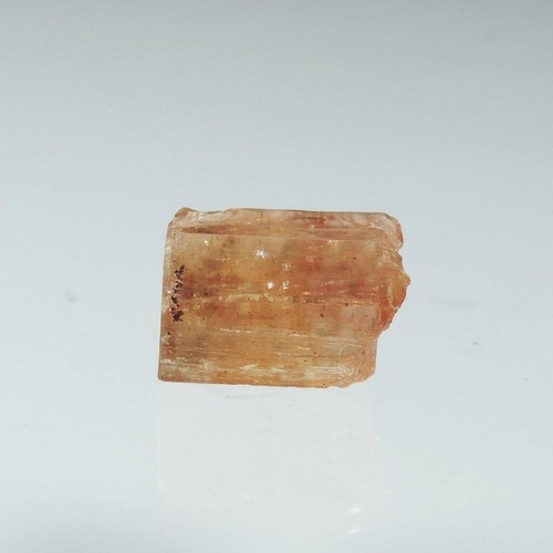 15.6 CTS peach pink imperial topaz rough crystal specimen, ouro preto ...