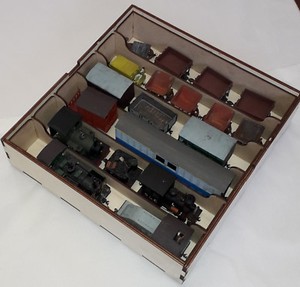 Model Railway Stockbox with Lid Engineered Modular Stock Box Stacking ...