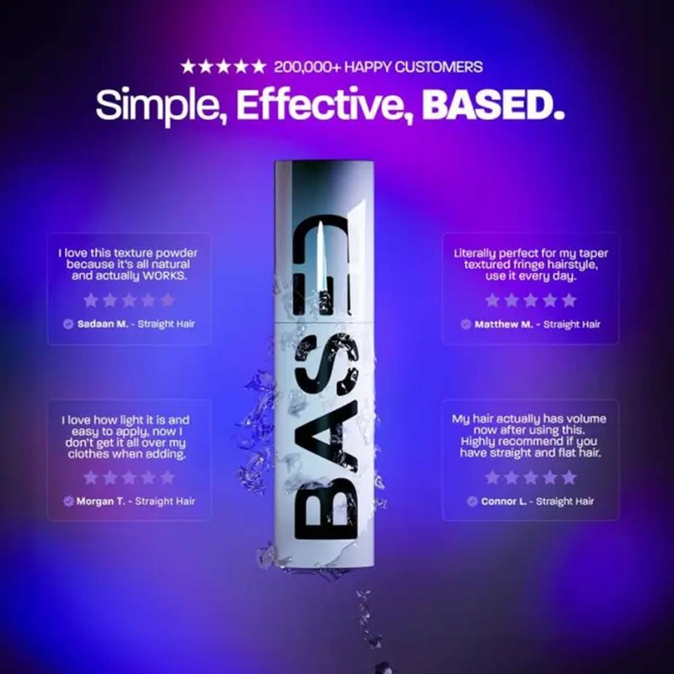 1X 50g Based Hair Texturizing Powder Hair Styling Powder with Matte ...