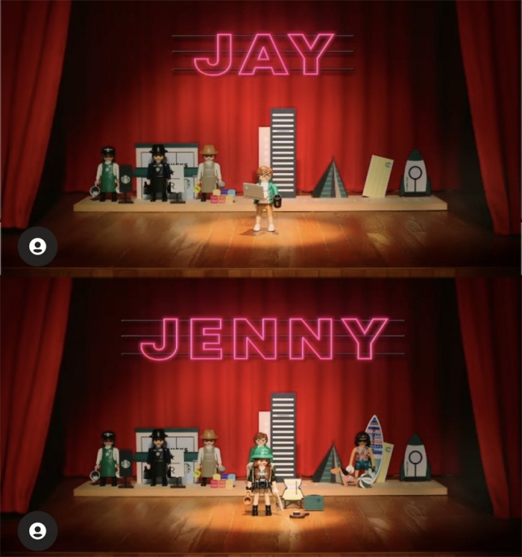 Starbucks Korea 2021 & Playmobil Collabo, Barista Joy + Furniture set ...