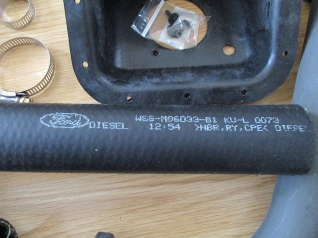 NOS 2004 Ford F250 F350 Diesel Aft Axle Fuel Tank Conversion Kit 3C34 ...