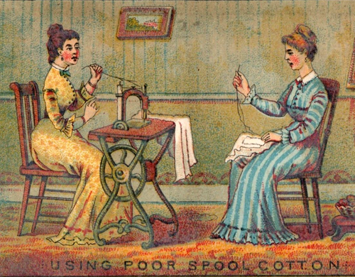 1879-80 2-Part Folder Calendar J&P Coats Spool Cotton F185 | eBay