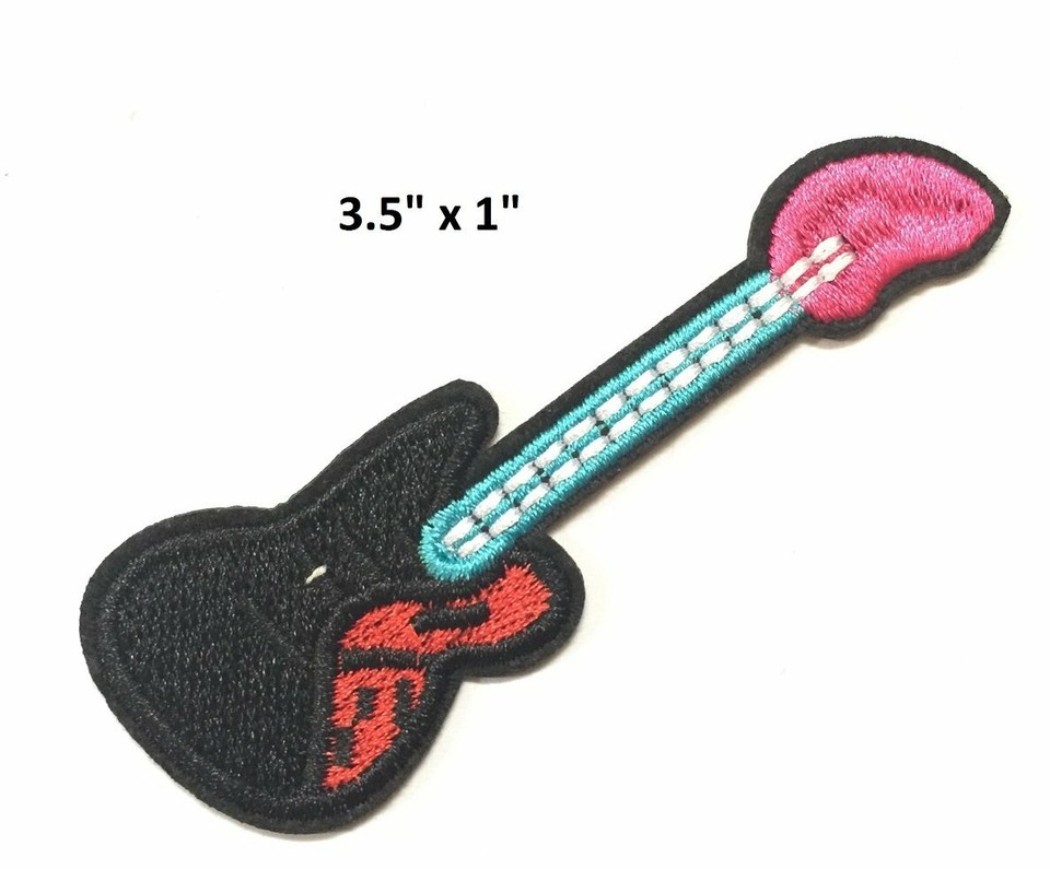 Rock Music Band Patch 8 PC Set Embroidered AC DC Led Zeppelin Metallica ...