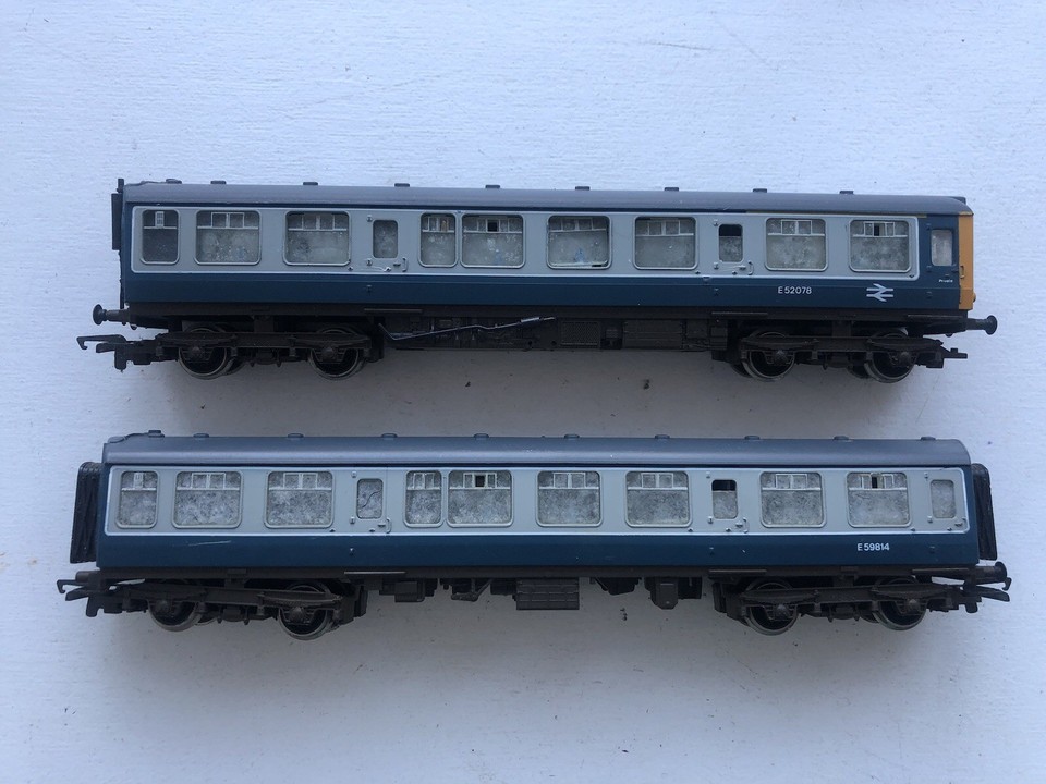 Hornby BR Blue Class 110 DMU E52078 Model Railway OO Gauge | eBay UK