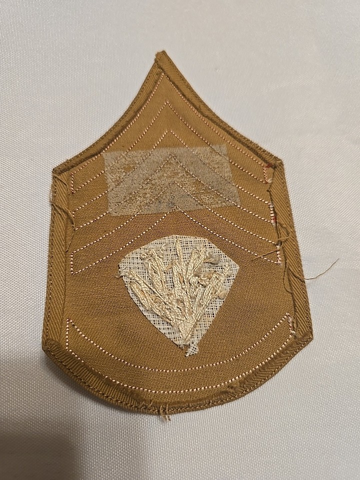 Electrician Sergeant 1st Class Coast Artilery Chevron (Pre WW11) | eBay