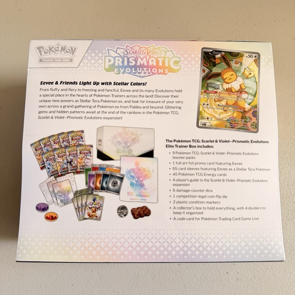 Pokémon TCG: Prismatic Evolution ETB | eBay