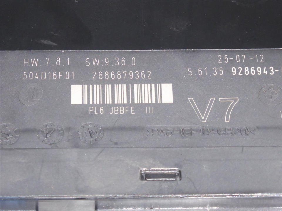 BMW F11 M550DX , Junctionbox Elektronik 3, 61356992418, 61359286943 | eBay