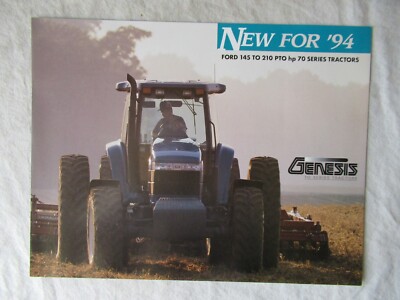 Ford New Holland 8670 8770 8870 8970 70 Series Genesis Tractor Sales ...