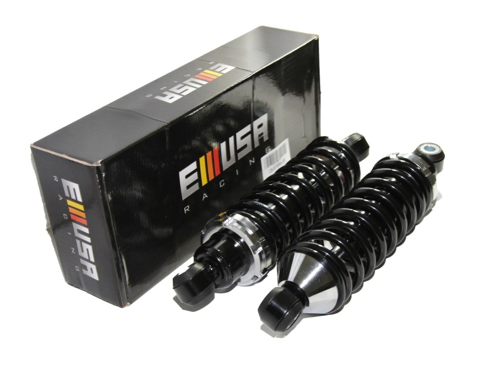Street Rod Rear Coil Over Shock 1 Pair w/200 Pound Black Coated Springs ...