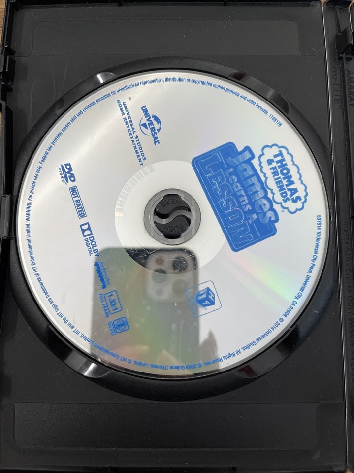 Thomas And Friends James Learns A Lesson DVD 884487103832| eBay