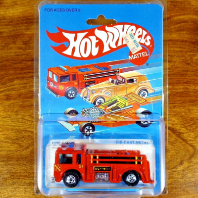 Hot Wheels Vintage Fire-Eater Red Fire Engine Truck Malaysia BW ...