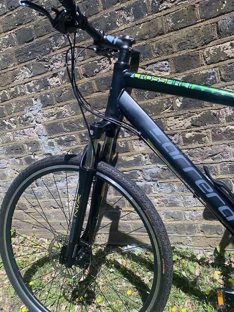 Carrera Crossfire 2 Hybrid Bike - Black for sale online | eBay