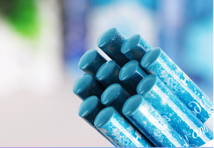 12PC Frozen Elsa HB Pencils Snow Eraser Kids Childrens Party Bag ...