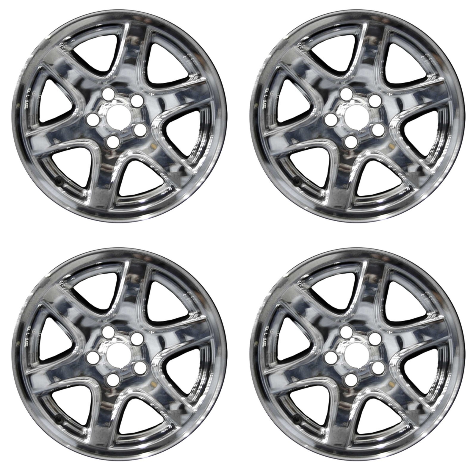 New 17" Replacement Wheels Rims for Jeep Liberty 2003 2004 Set Chrome ...