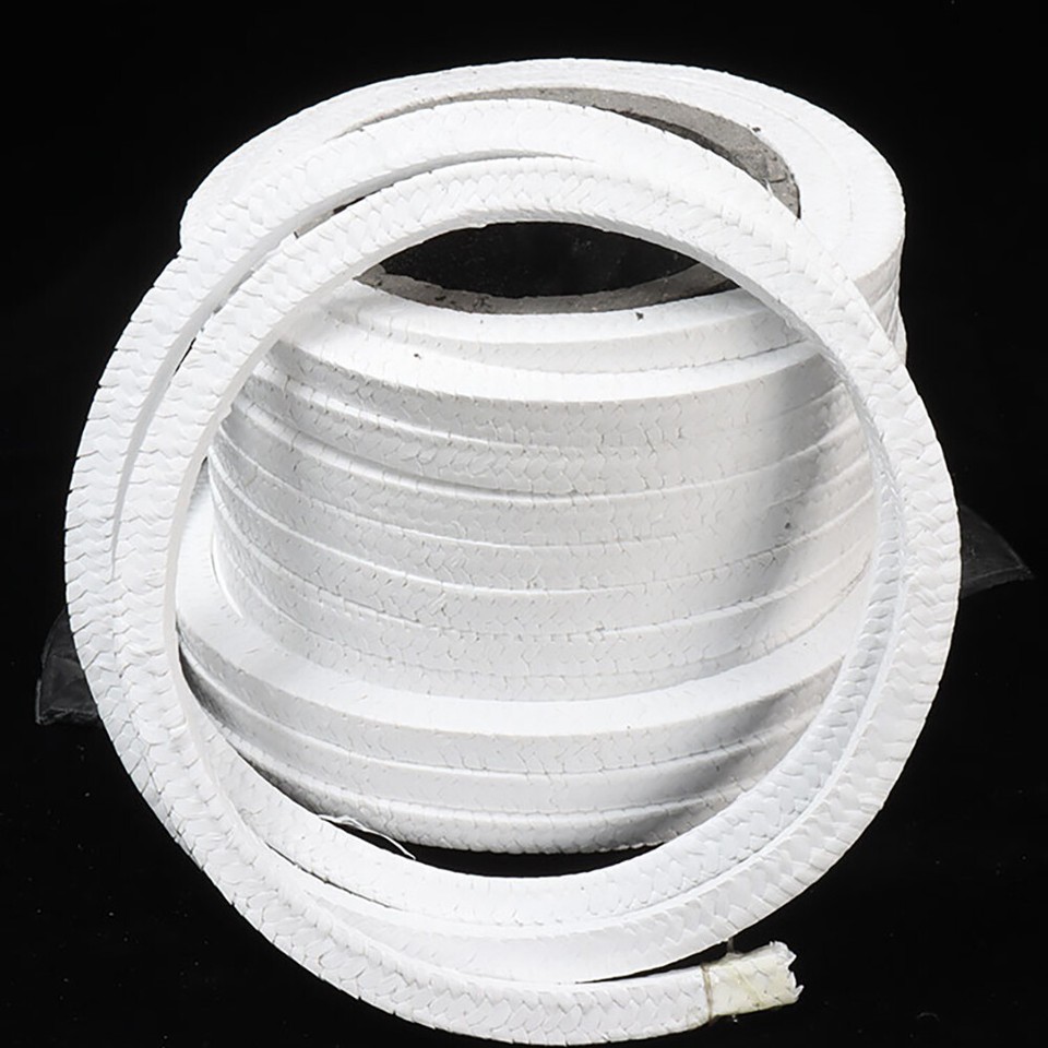 Gland packing /rope/braided Pure PTFE Sizes 4mm to 30mm Rope Shaft seal ...