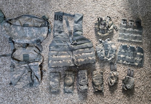 Tactical LBV with MOLLE attachments (Great for airsoft, paintball ...