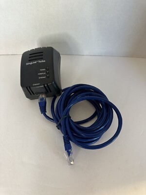 Sling Media SlingLink Turbo W1 SL300-100 Ethernet Over Power Adaptor ...