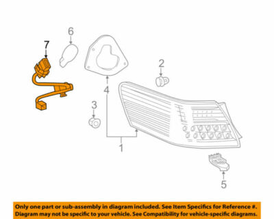 81565-33530 Toyota Socket & wire sub-assy, rear combination lamp, lh ...