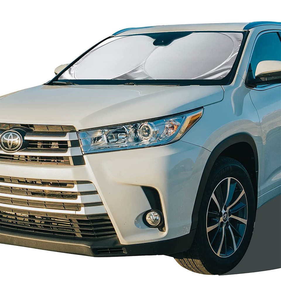 Foldable Car Windshield Sun Shade Visor Anti-UV Shield Blocker Cover ...