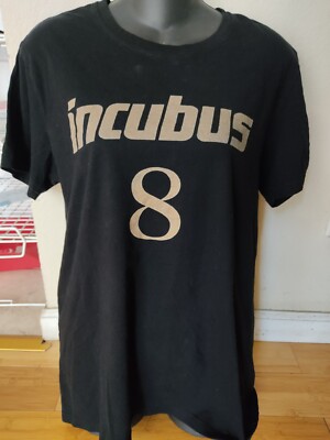 Incubus 8 2017 nu metal album promo womens large band tee shirt ...