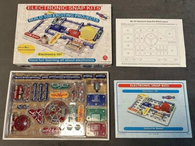 Electronics 101 By Snap Kits, Homeschool Science Kit From Radio Shack ...