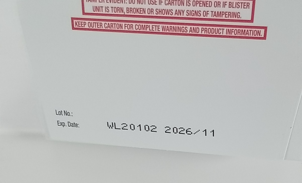 EQUATE DAYTIME NIGHTTIME COLD AND FLU BB DATE 2026/2027 | eBay